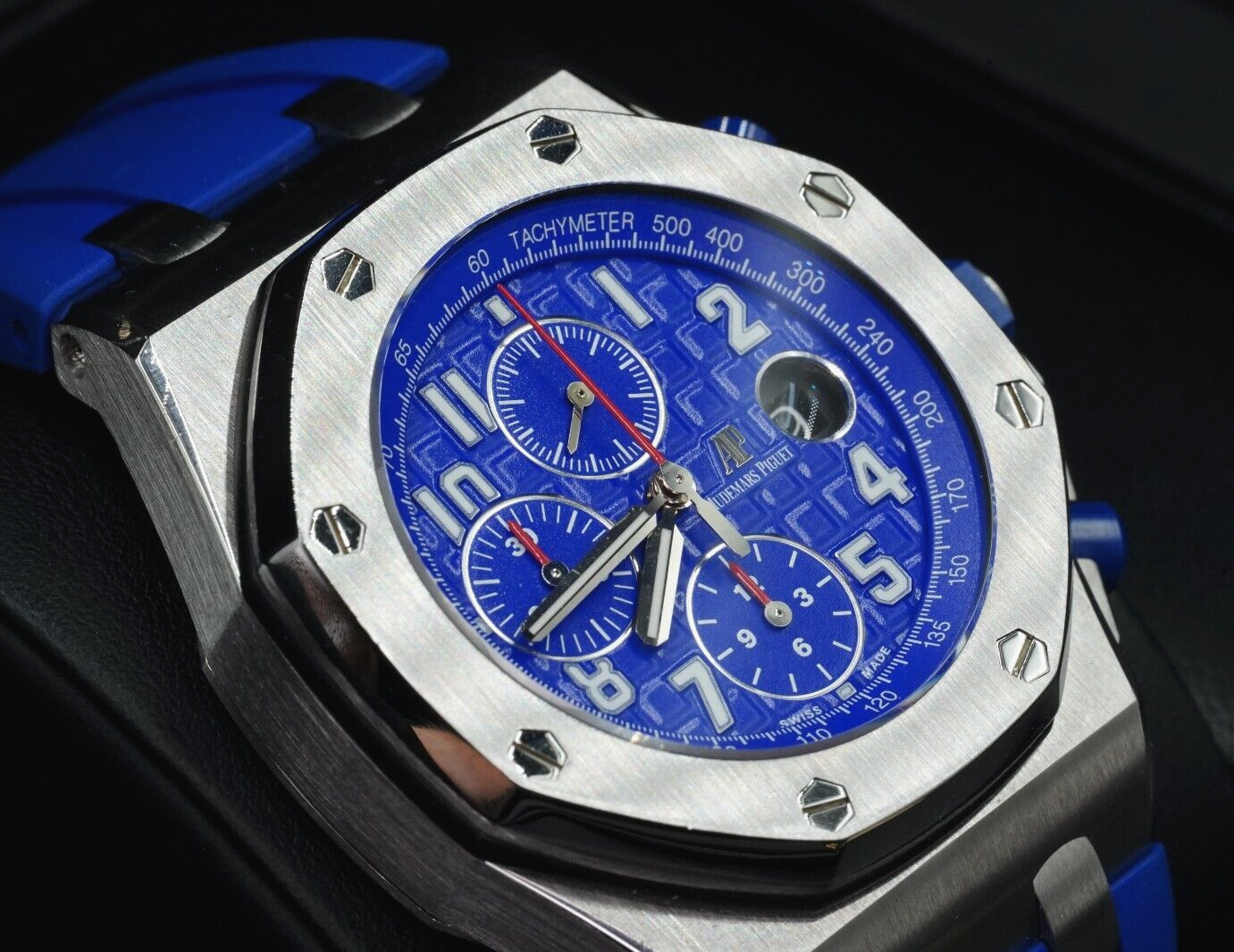 Audemars Piguet Royal Oak Offshore "Indigo" | Ref. 26470ST.OO.A030CA.0 ...
